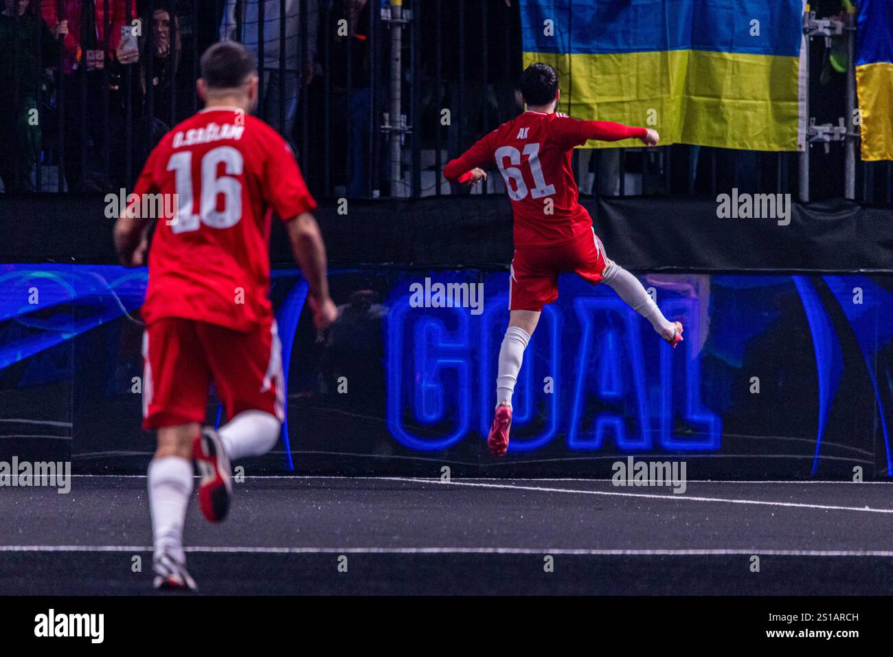 Milan, Italy. 02nd Jan, 2025. AK Suad (TUR) after his goal during King ...