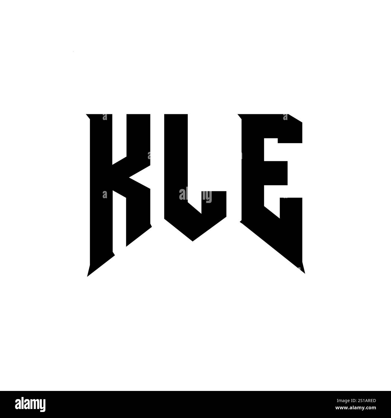 Kle logo design Stock Vector Images - Alamy