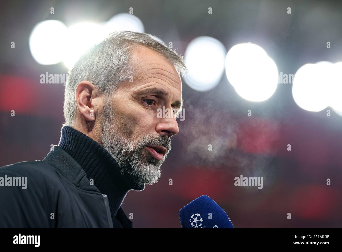 10 December 2024, Saxony, Leipzig: Soccer: Champions League, RB Leipzig ...