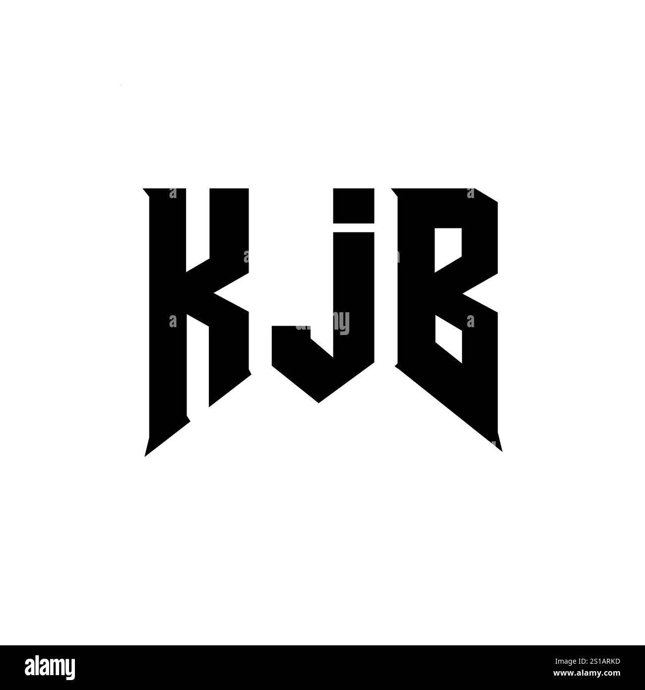 Kjb logo design hi-res stock photography and images - Alamy