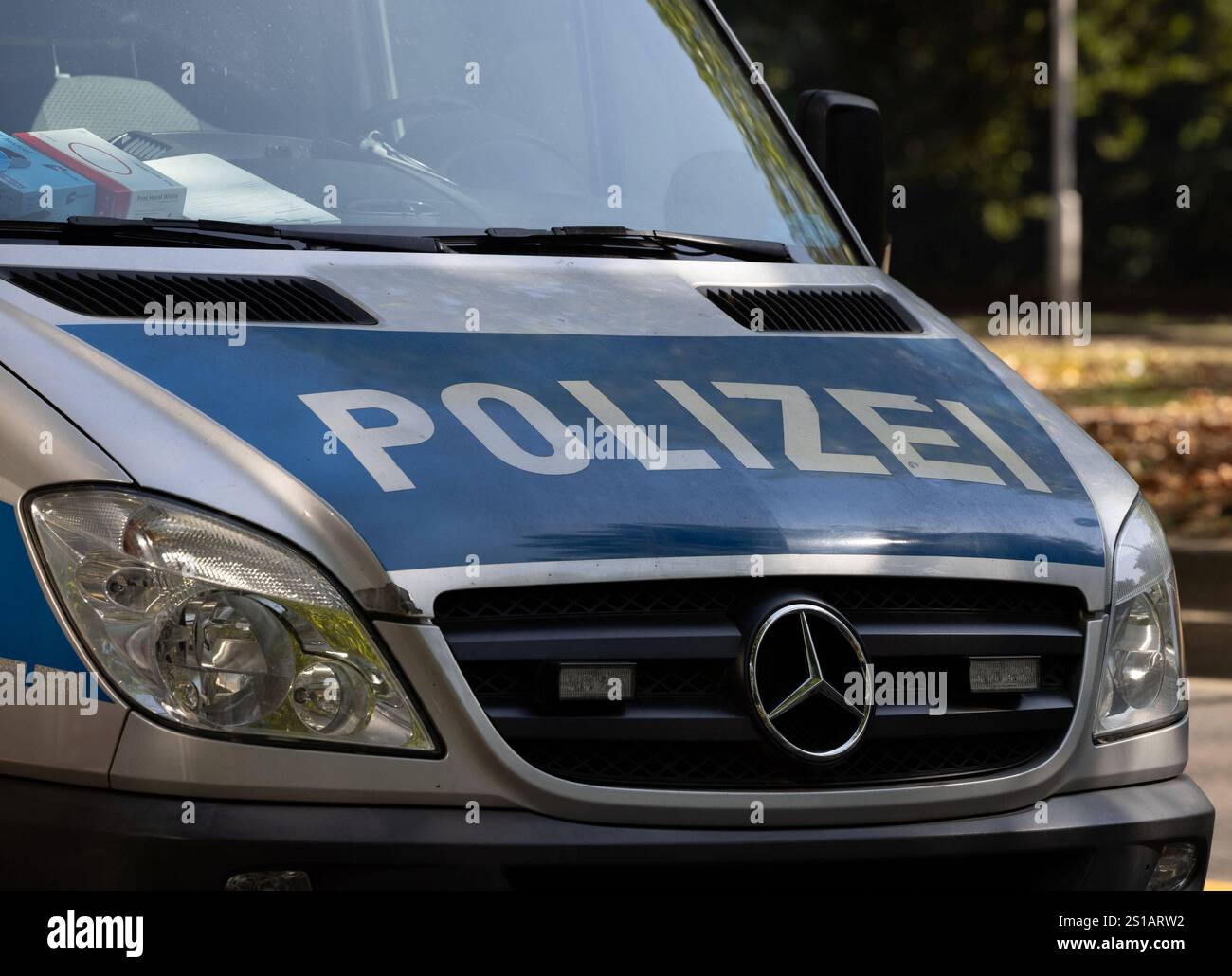 Düsseldorf, Deutschland 11. August 2024: Im Bild: Ein Einsatzfahrzeug ...