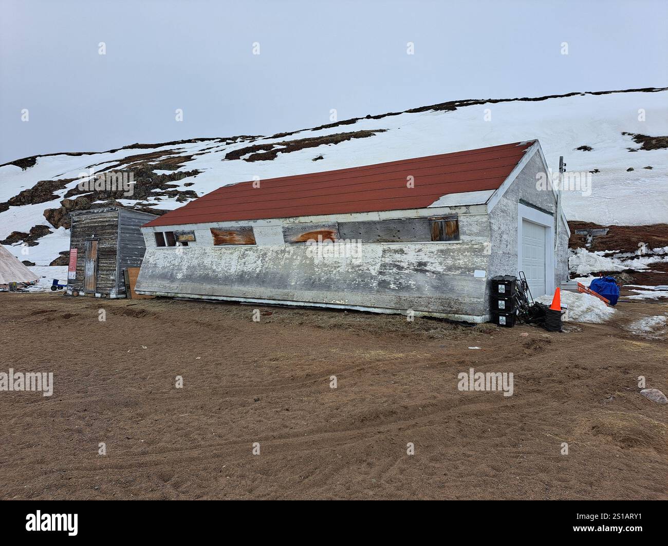 Old Hudson's Bay Company building on William MacKenzie Lane in Apex ...