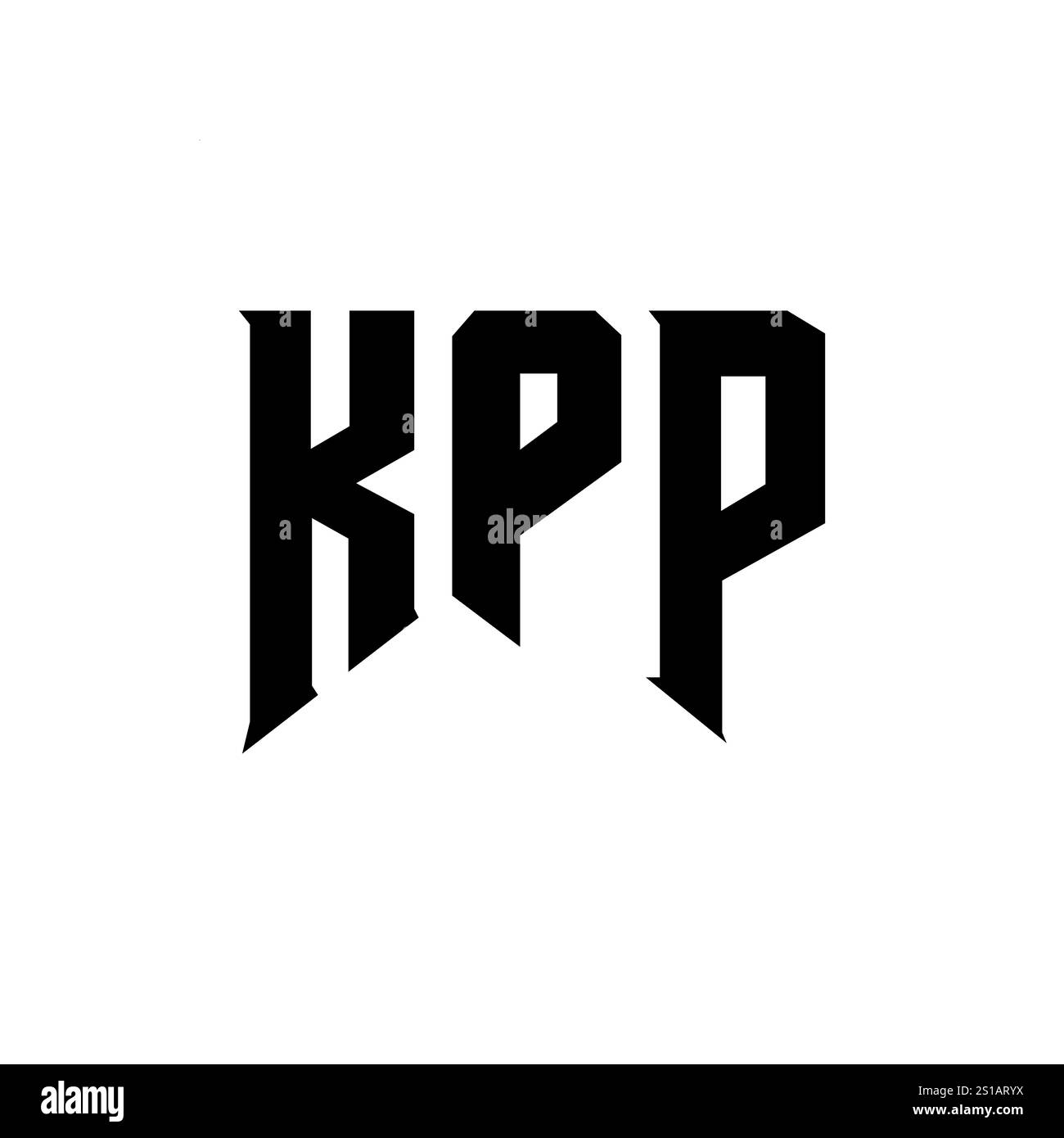 KPP letter logo design for technology company. KPP logo design black ...