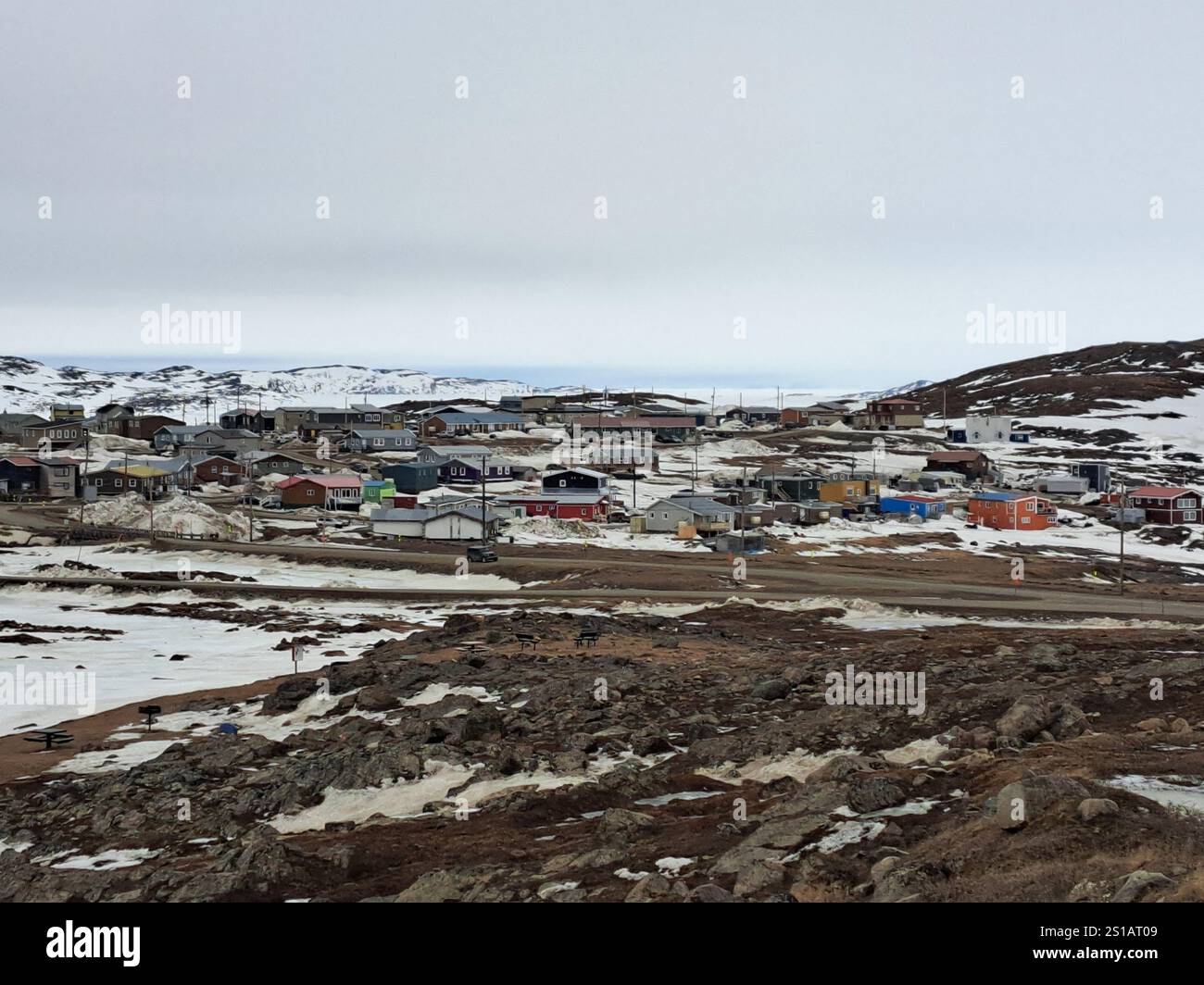 Apex community in Nunavut, Canada Stock Photo - Alamy