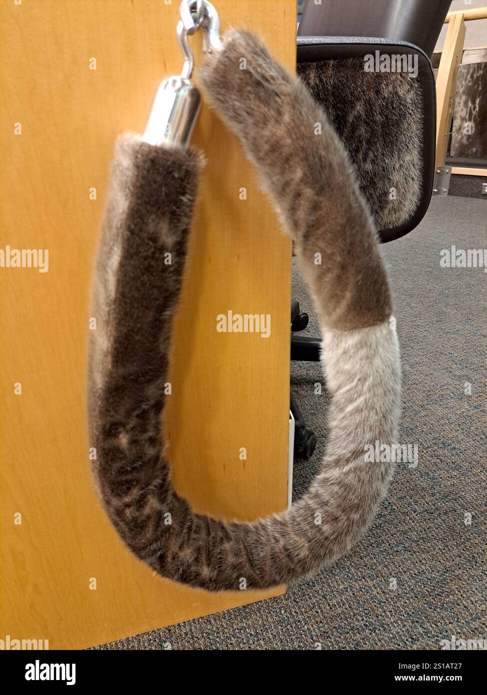 Seal skin rope in the chambers at the Legislative Assembly of Nunavut ...