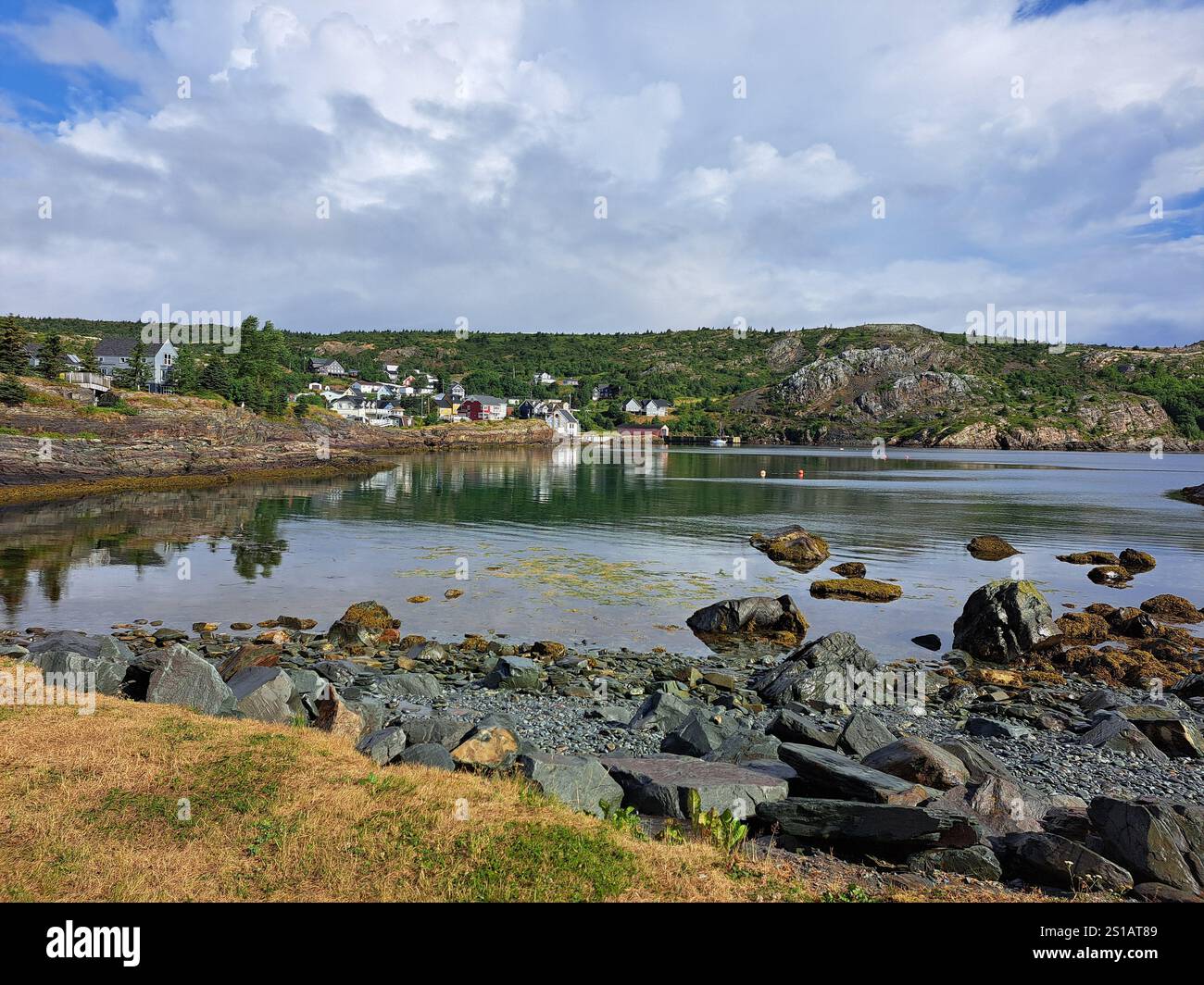 Quaint fishing village in Brigus, Newfoundland & Labrador, Canada Stock ...