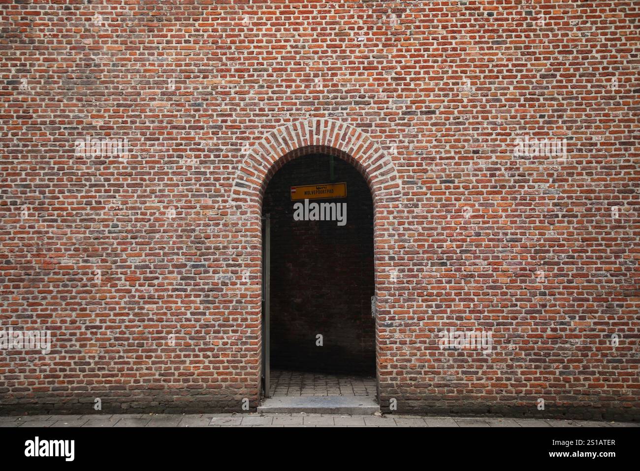 January 5, 2023, Leuven, Flemish Brabant, Belgium: A street near the ...