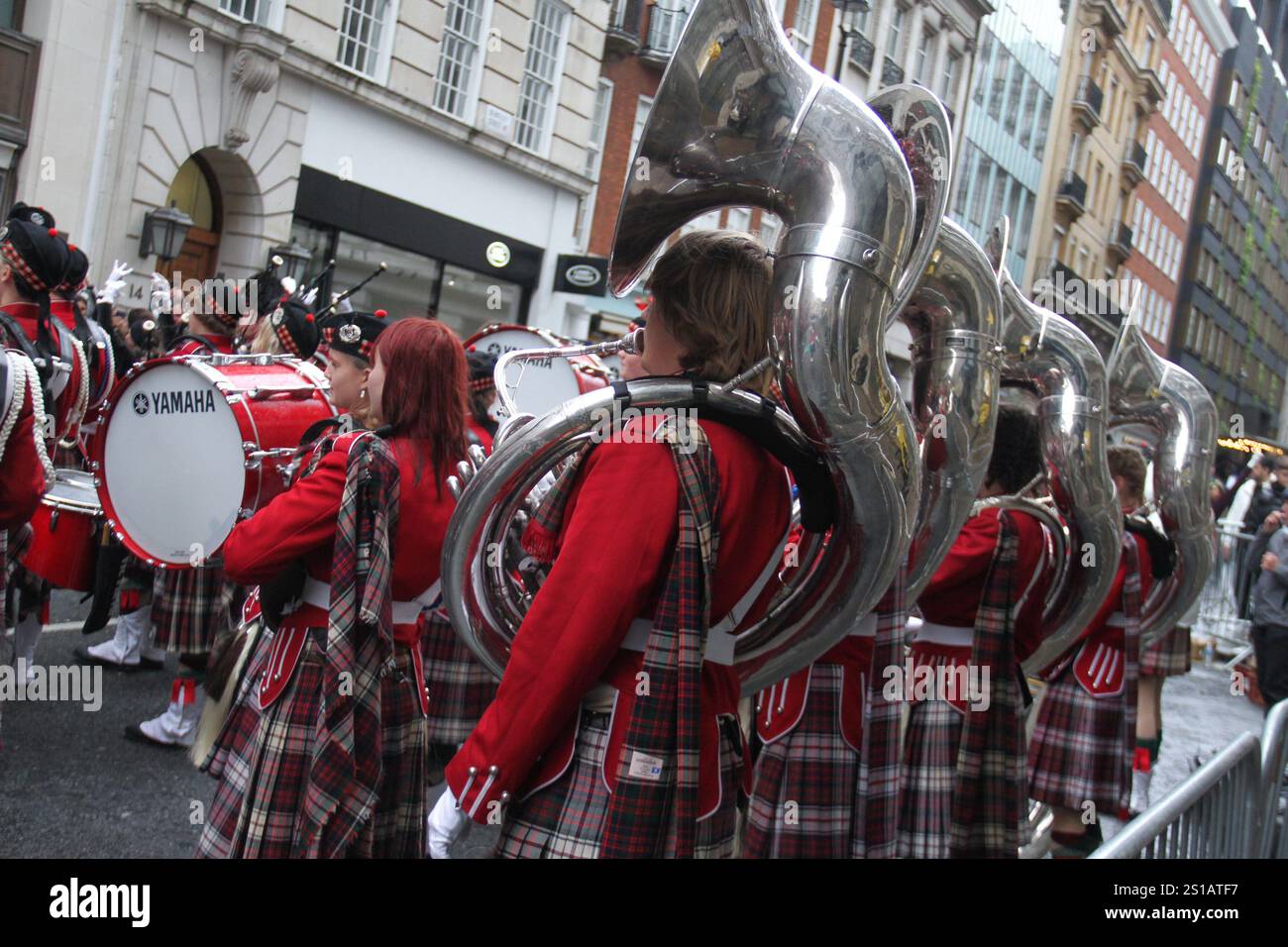 RHS Kiltie Wind Ensemble perform during a rehearsal session at Berkeley ...