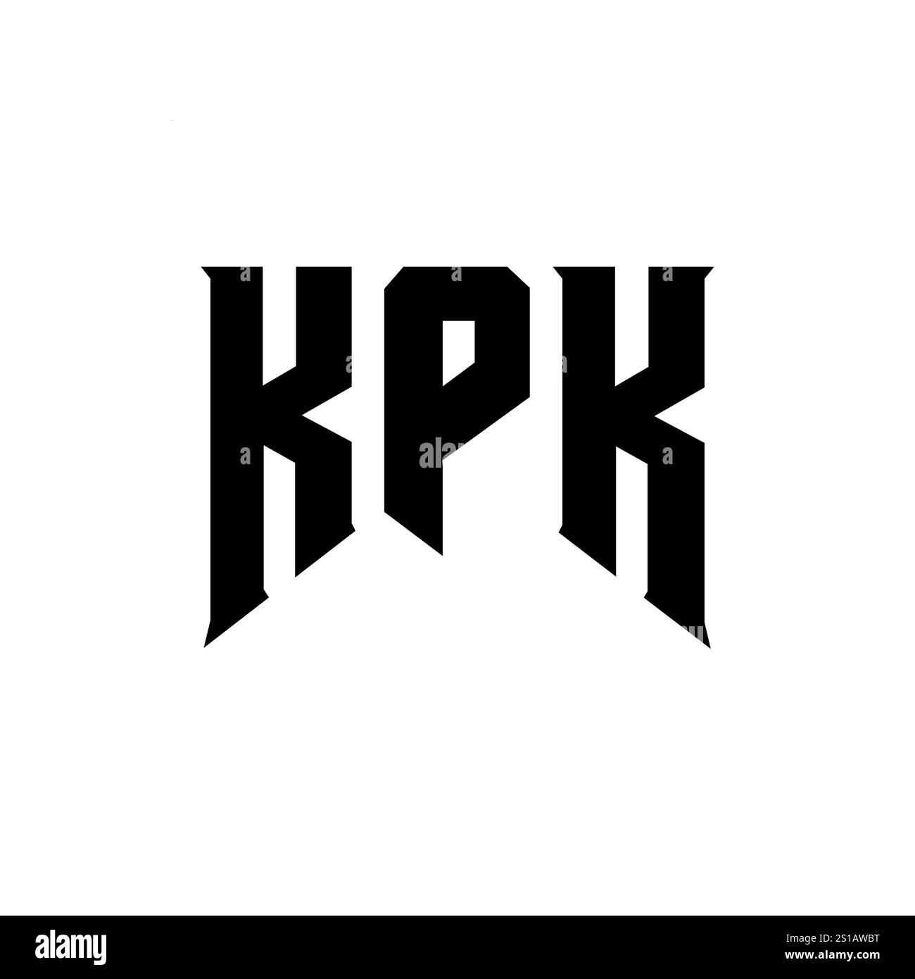 Kpk logo design hi-res stock photography and images - Alamy