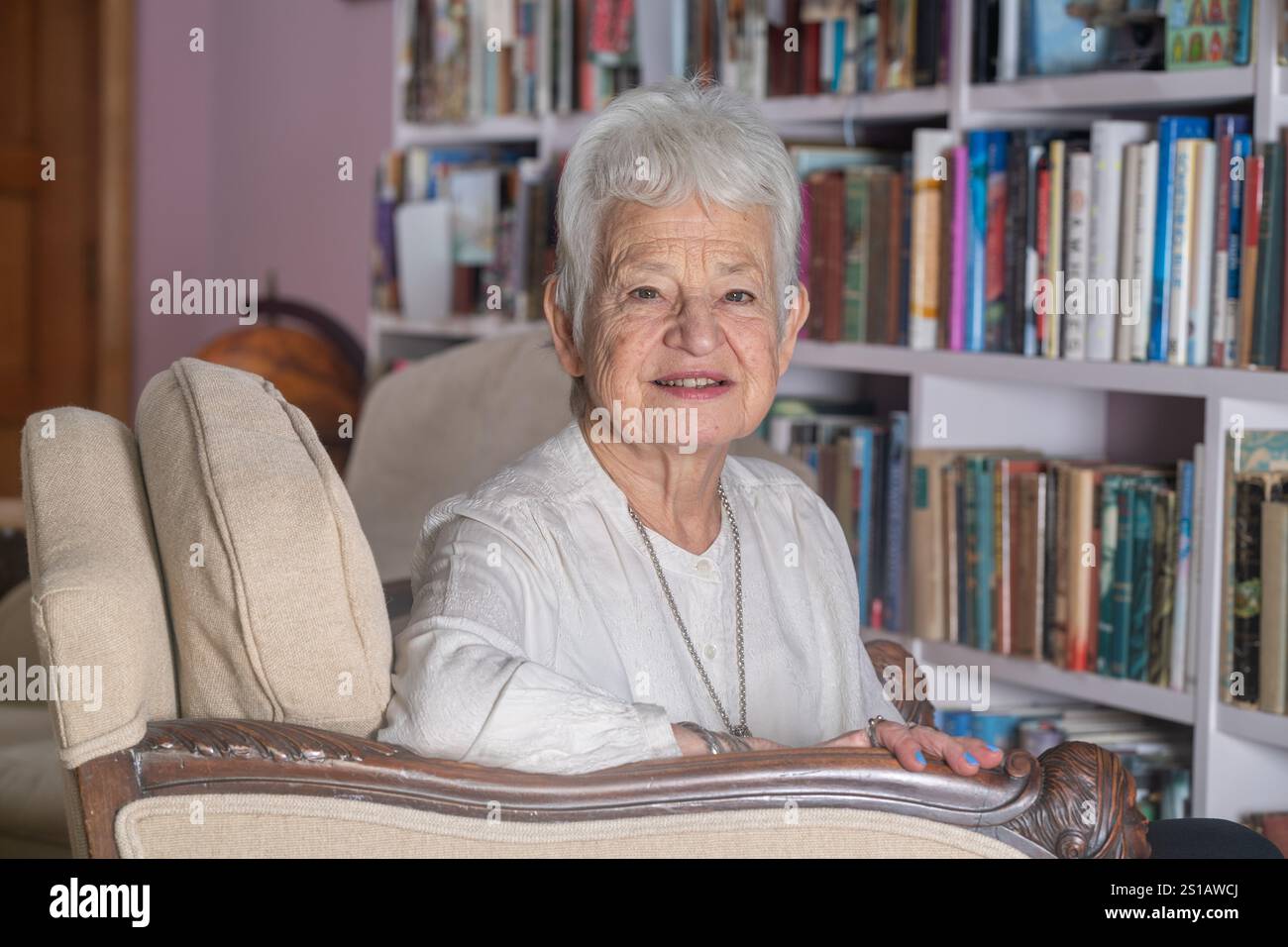 Novelist Dame Jacqueline Wilson who has been made Dame Grand Cross of ...
