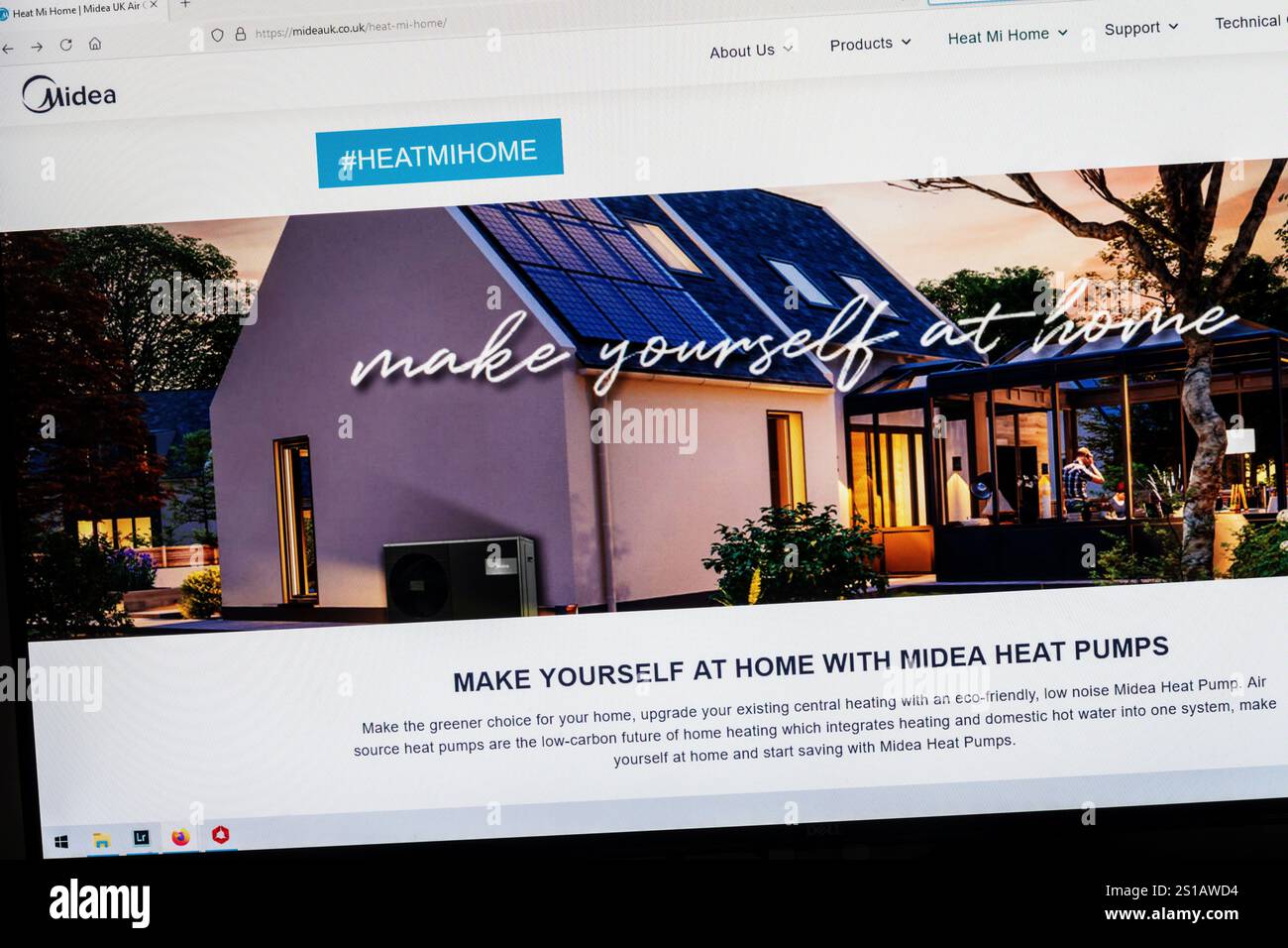 Midea heat pumps hi-res stock photography and images - Alamy