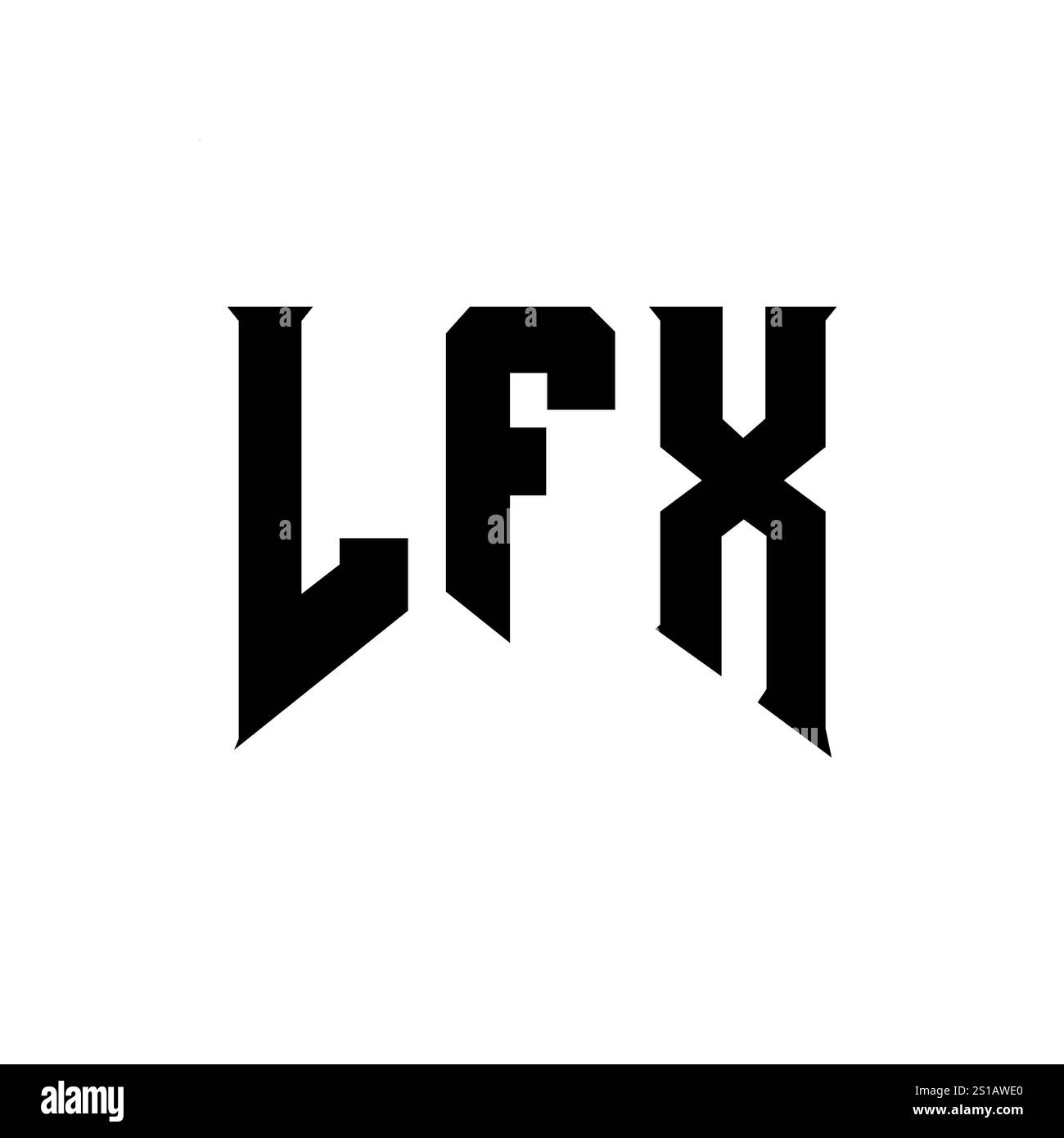 LFX letter logo design for technology company. LFX logo design black ...