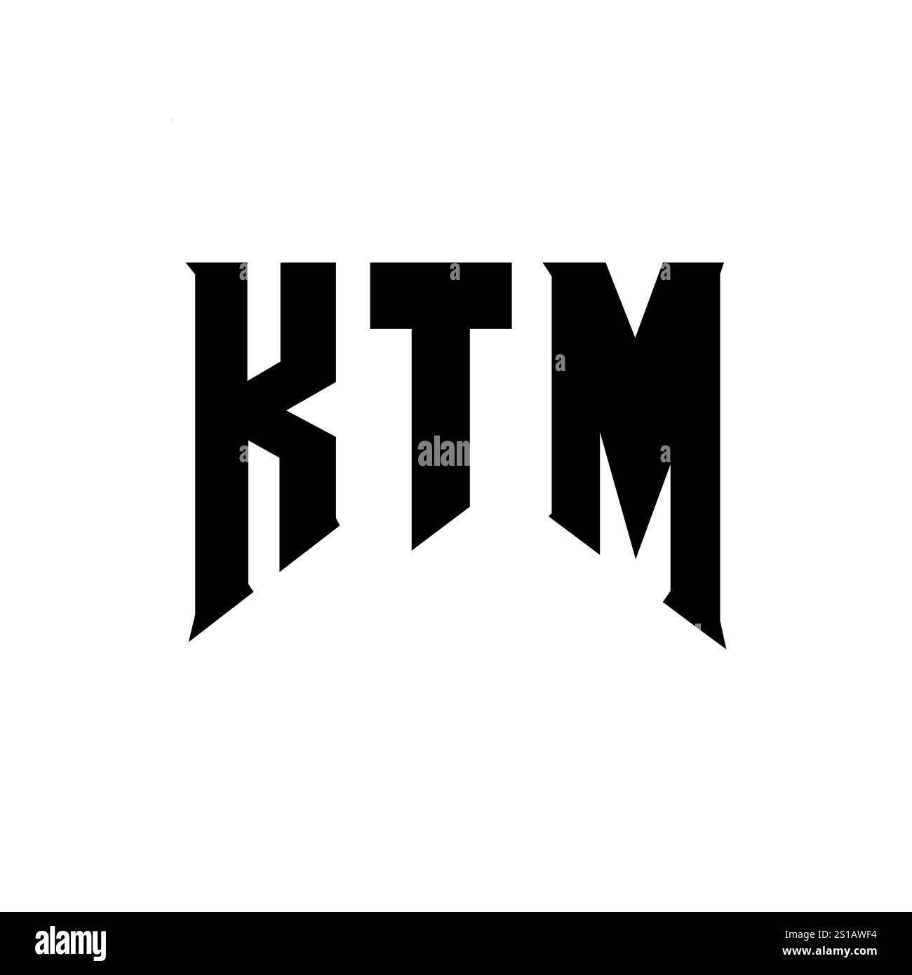KTM letter logo design for technology company. KTM logo design black ...