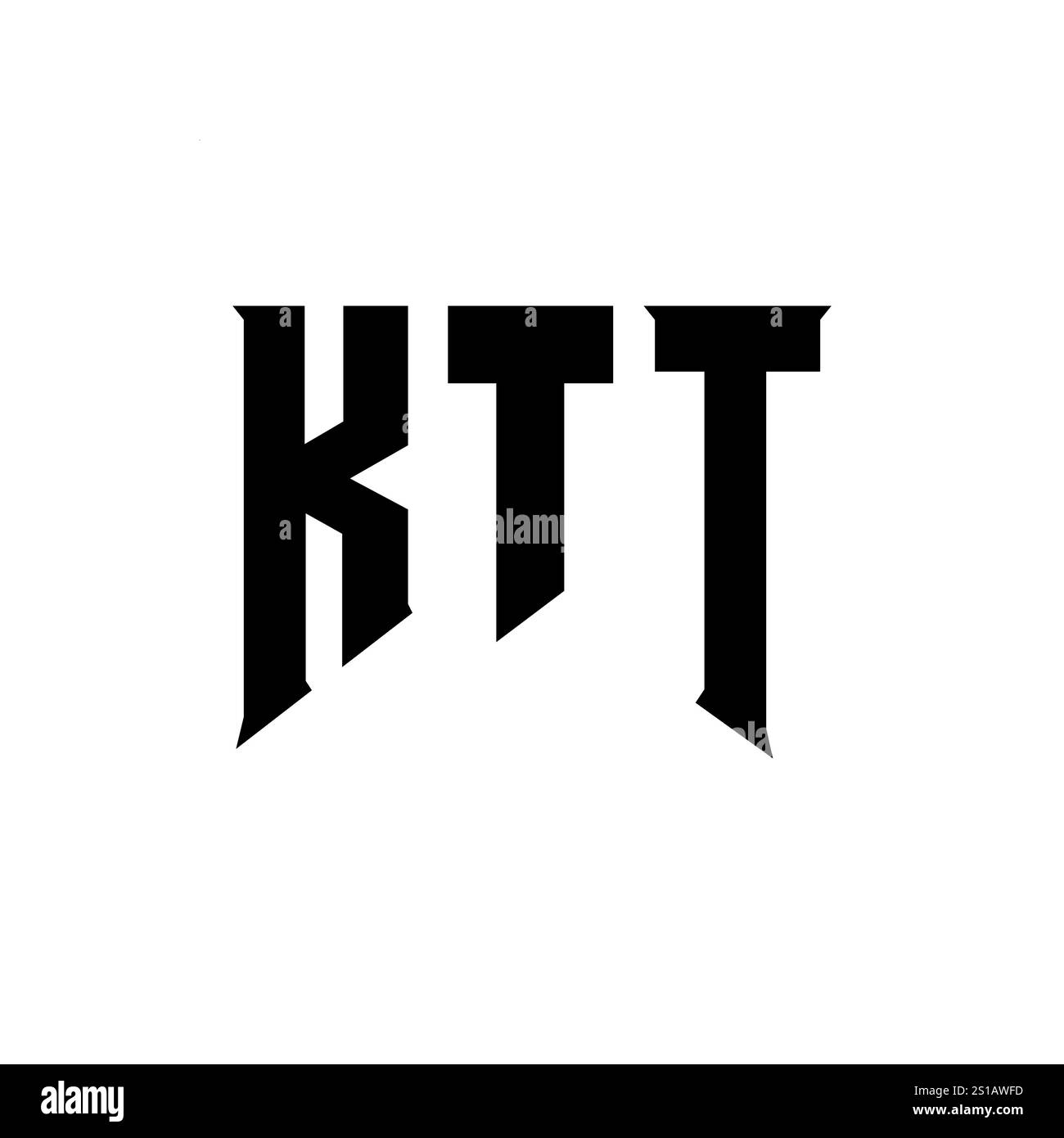 KTT letter logo design for technology company. KTT logo design black ...
