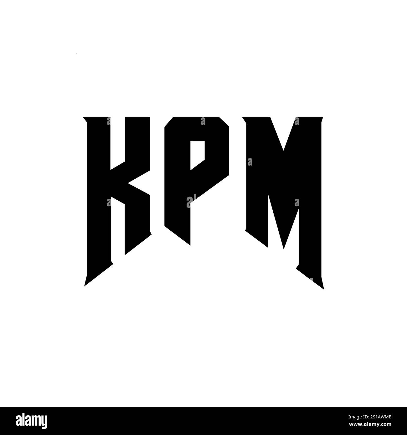 Kpm logo design hi-res stock photography and images - Alamy