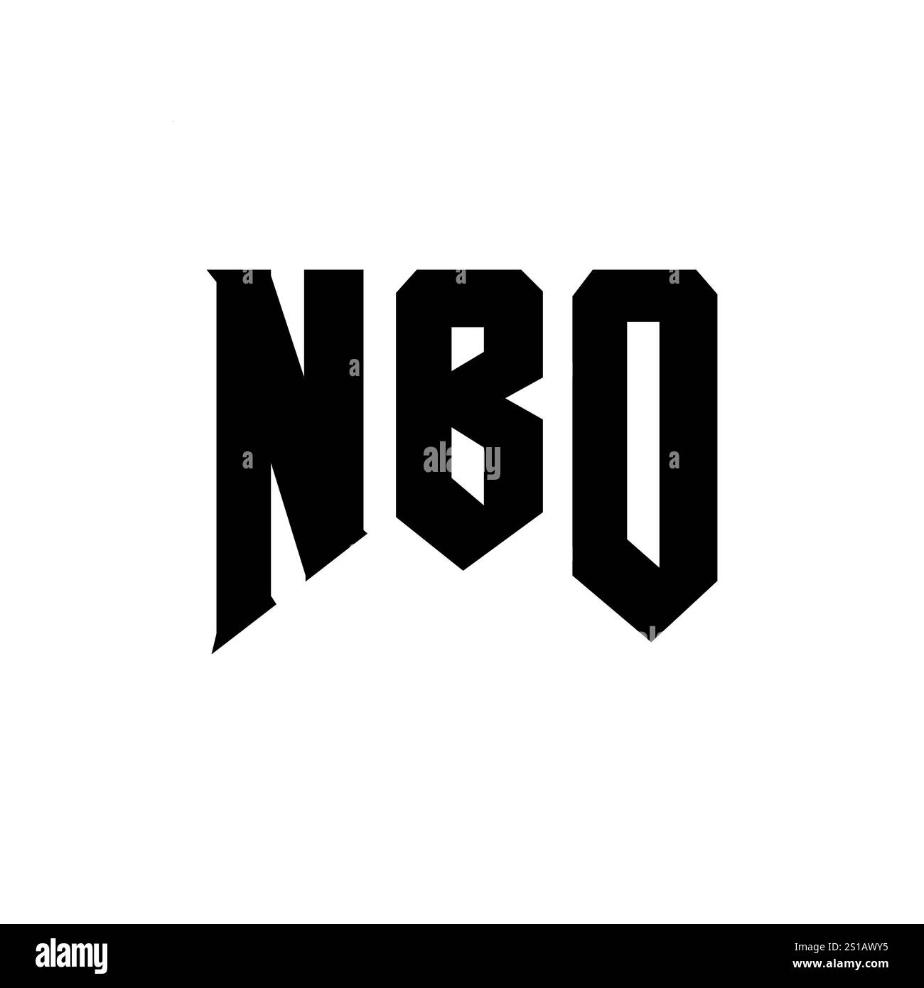 Nbo logo design Stock Vector Images - Alamy