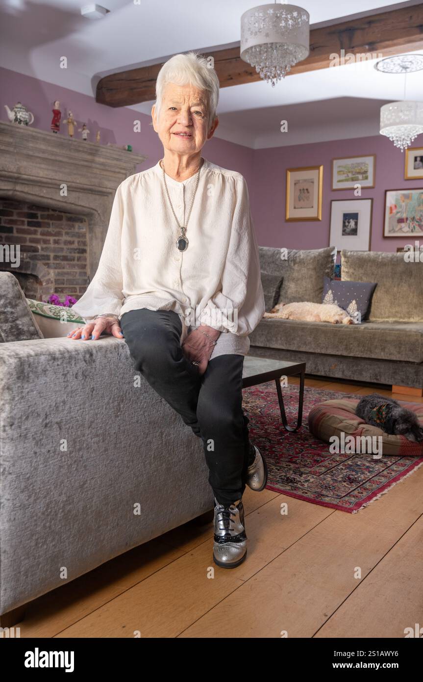 Novelist Dame Jacqueline Wilson (and her dogs Molly (left) and Jackson ...