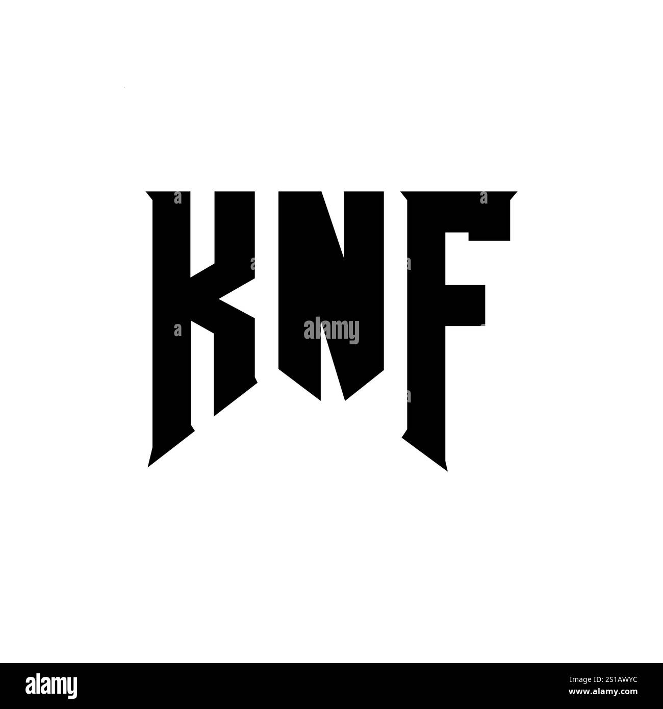 Knf logo design hi-res stock photography and images - Alamy