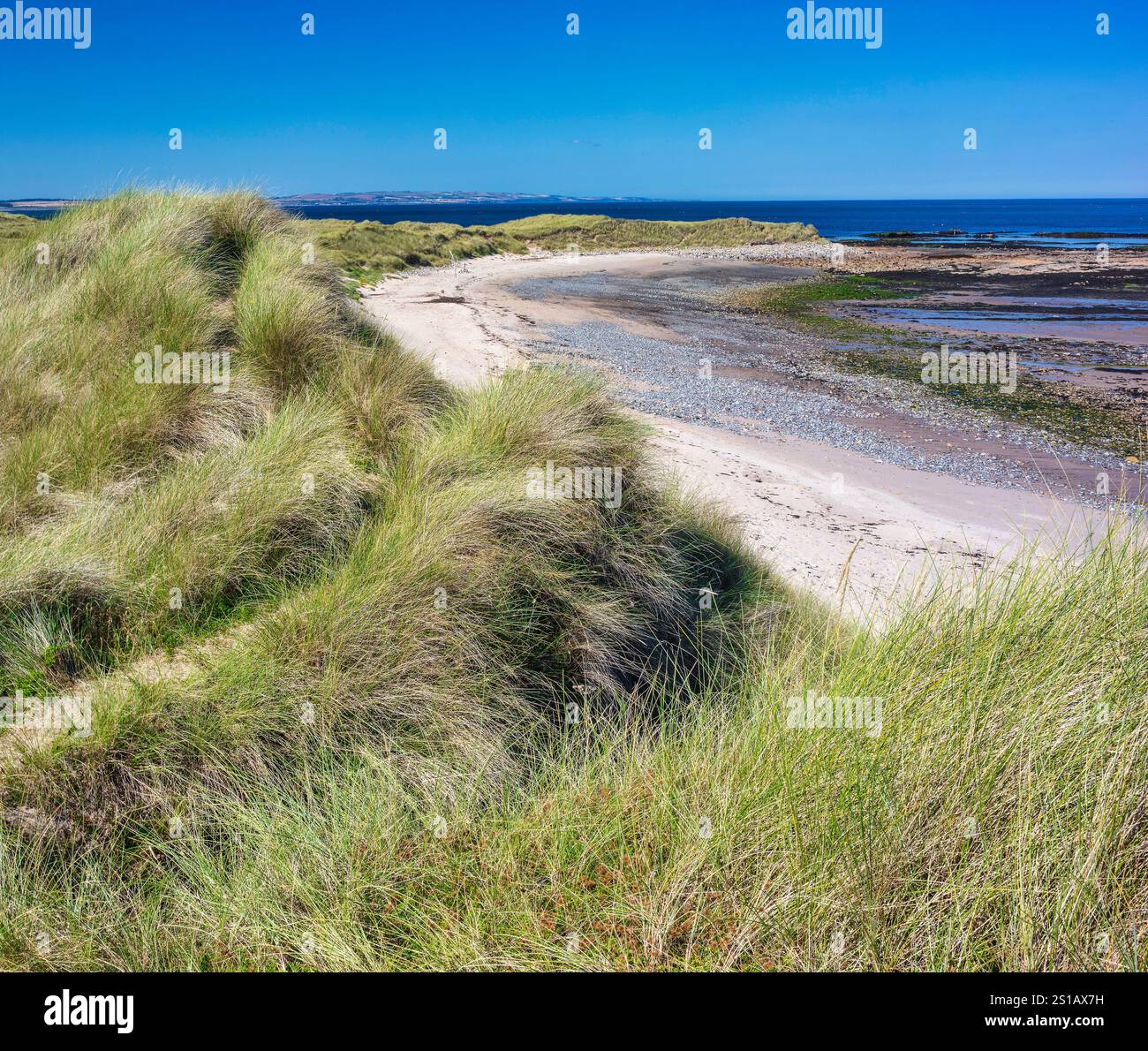 Coves haven beach holy island hi-res stock photography and images - Alamy