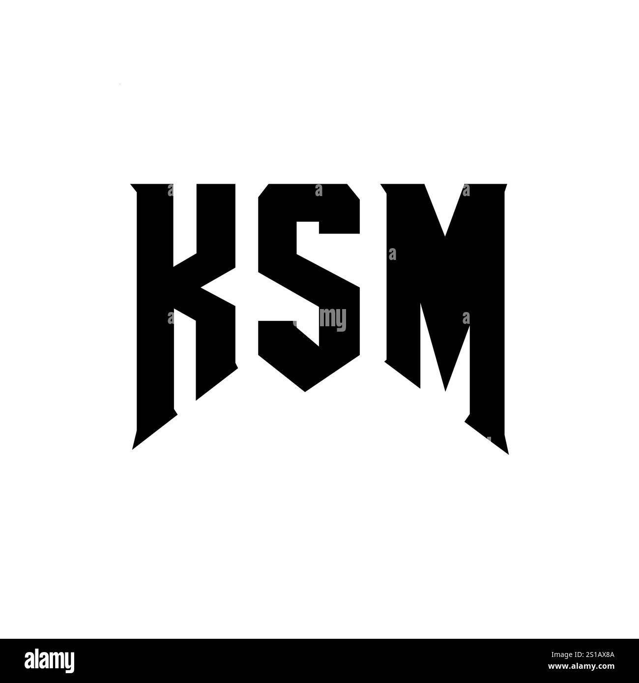 KSM letter logo design for technology company. KSM logo design black ...