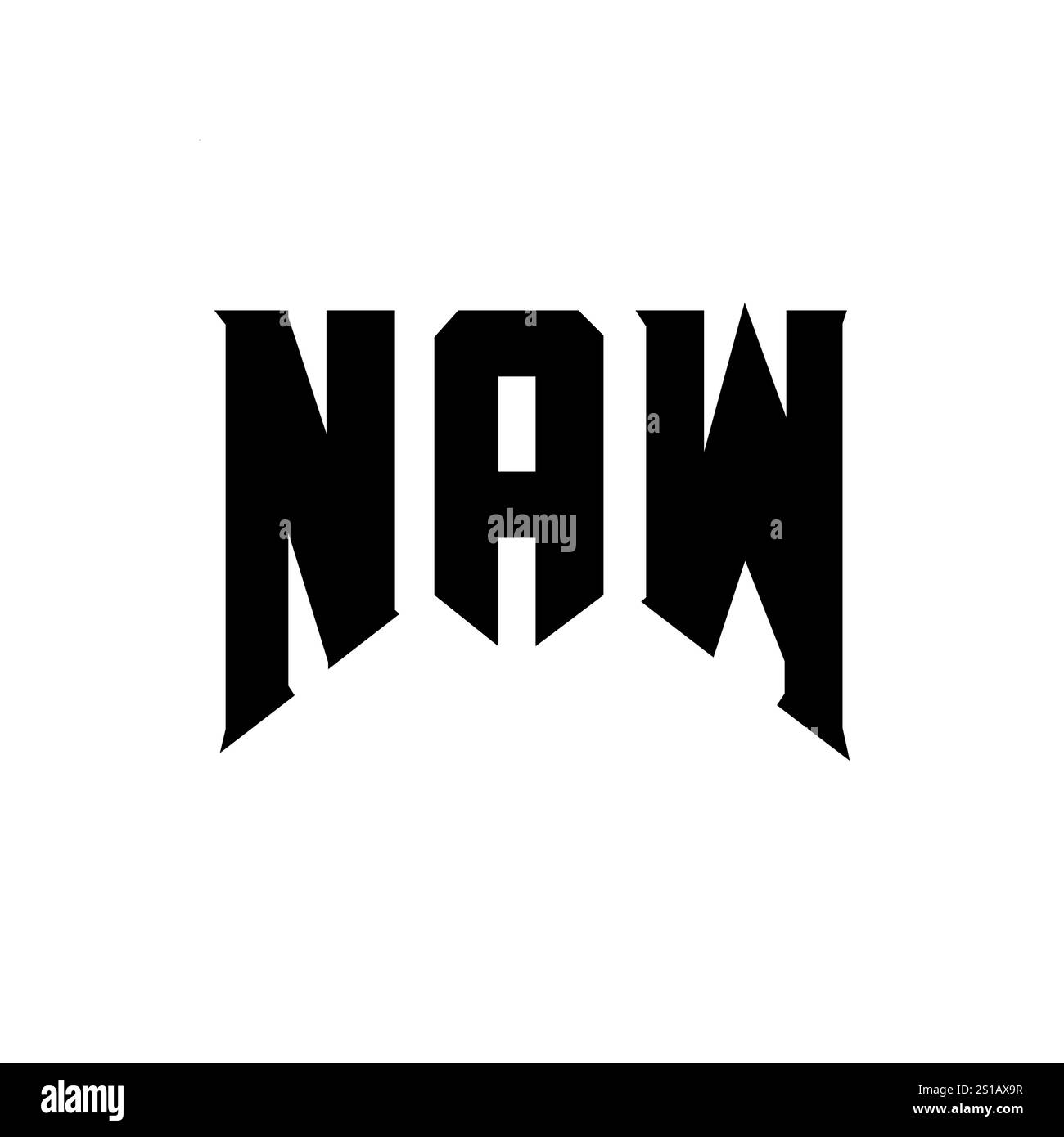 Naw logo design hi-res stock photography and images - Alamy