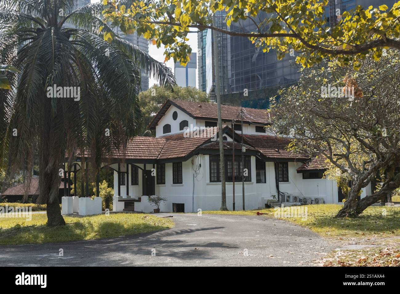 Old historical house in Kuala Lumpur downtown Malaysia Stock Photo - Alamy