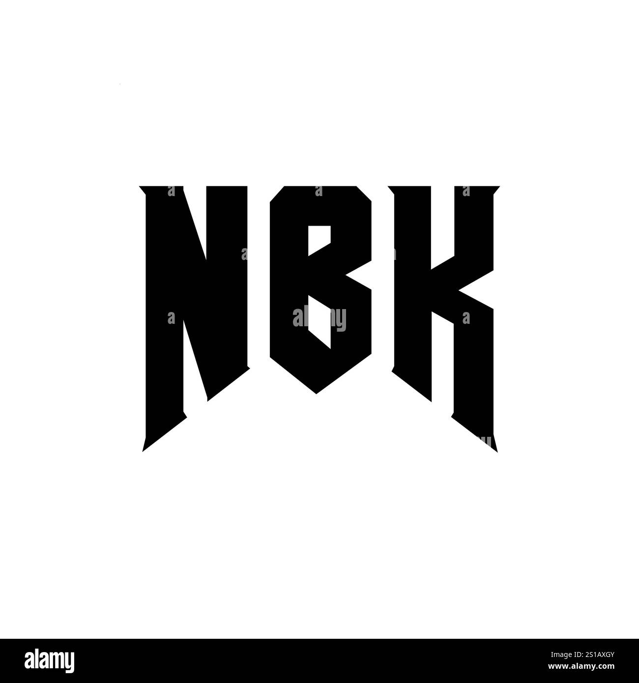 Nbk logo design hi-res stock photography and images - Alamy