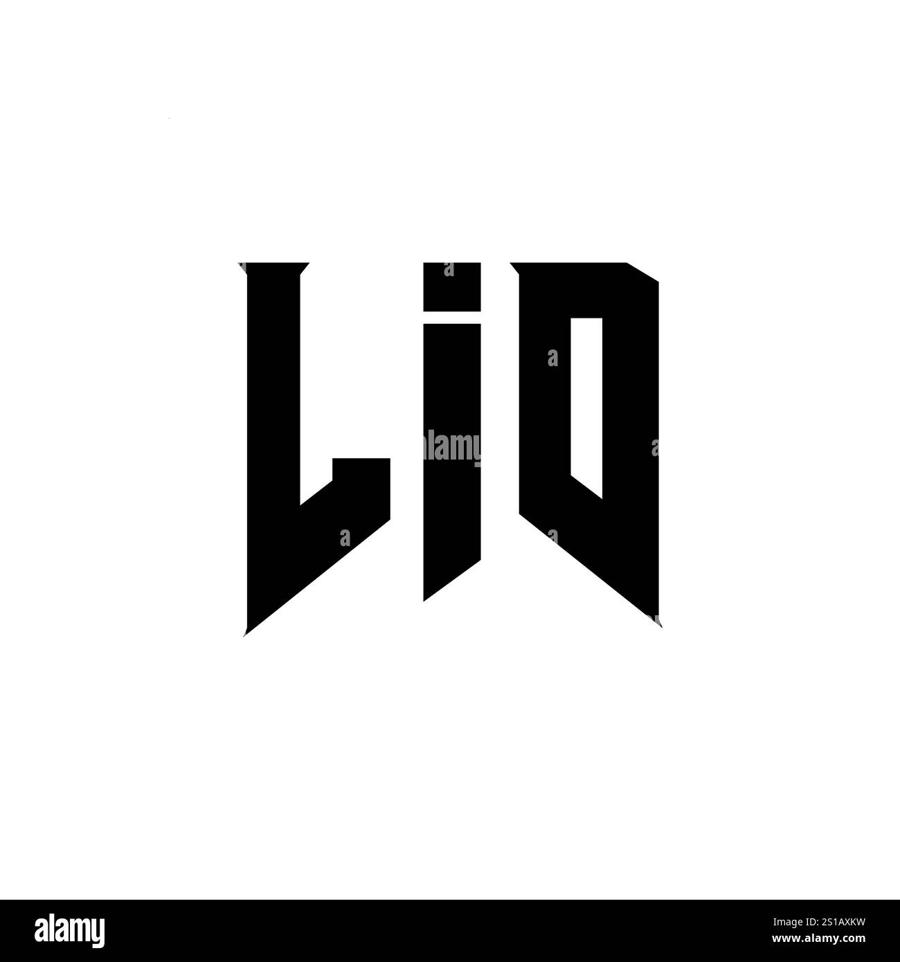 LID letter logo design for technology company. LID logo design black ...