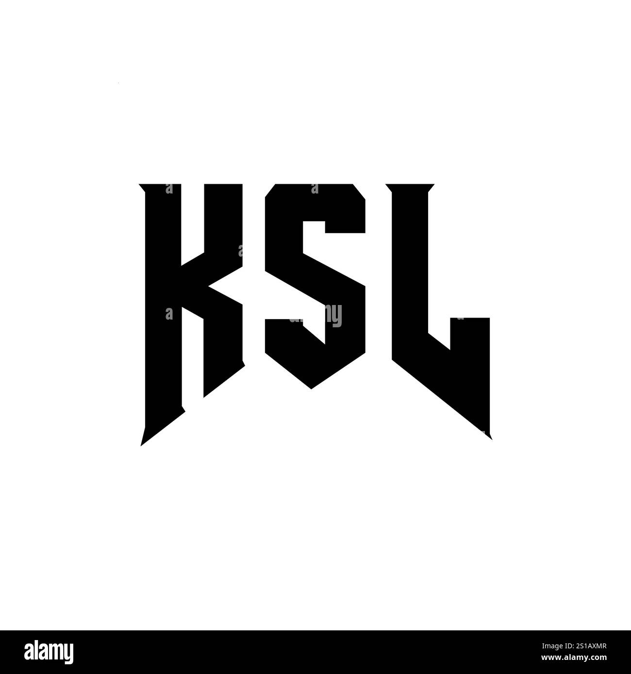 KSL letter logo design for technology company. KSL logo design black ...