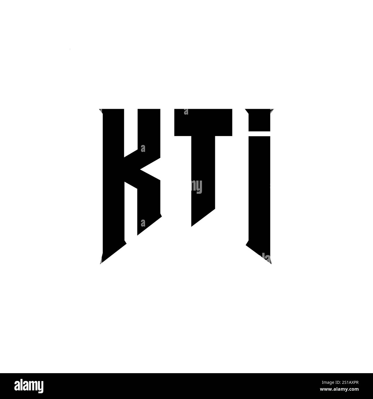 KTI letter logo design for technology company. KTI logo design black ...