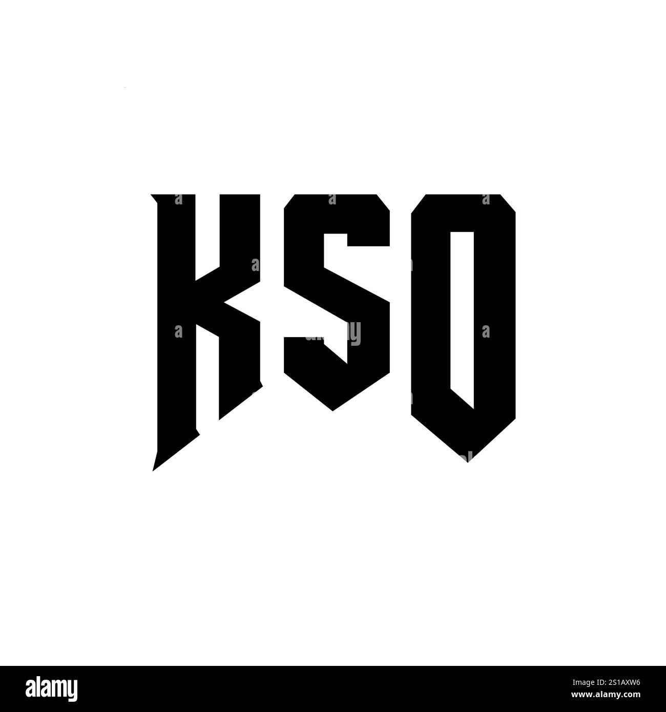 Kso logo design hi-res stock photography and images - Alamy