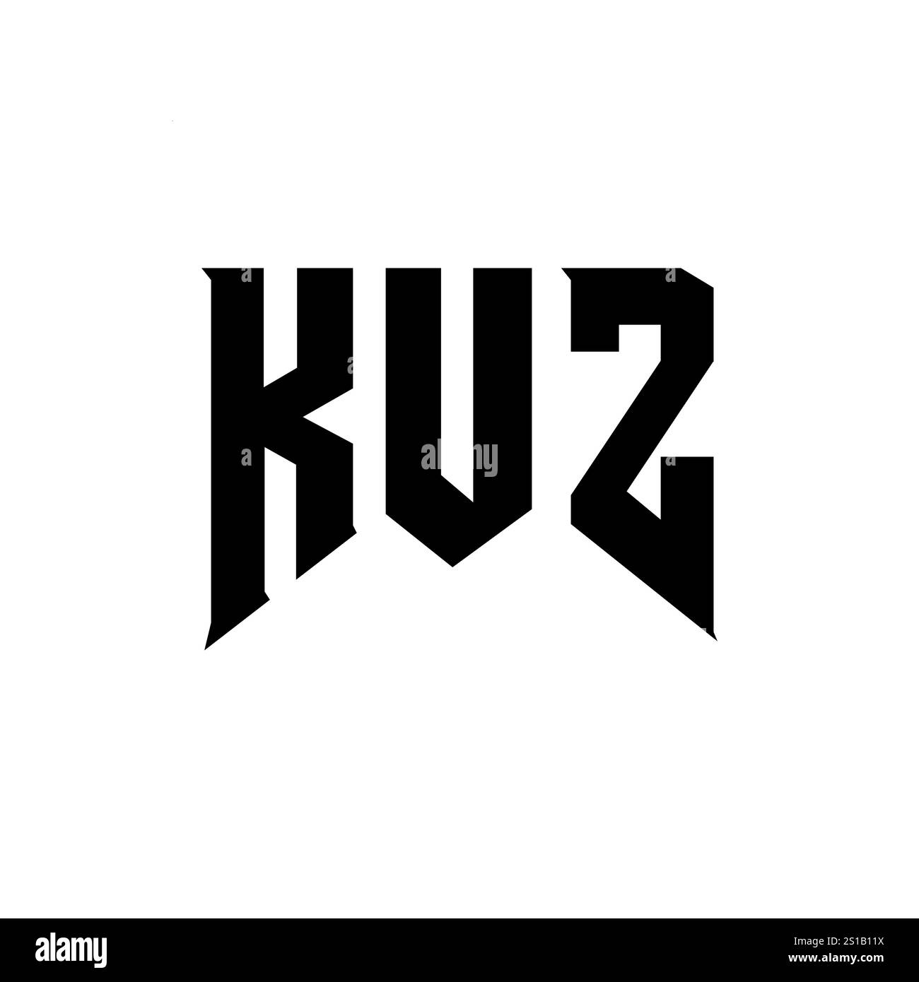 Kuz logo design hi-res stock photography and images - Alamy