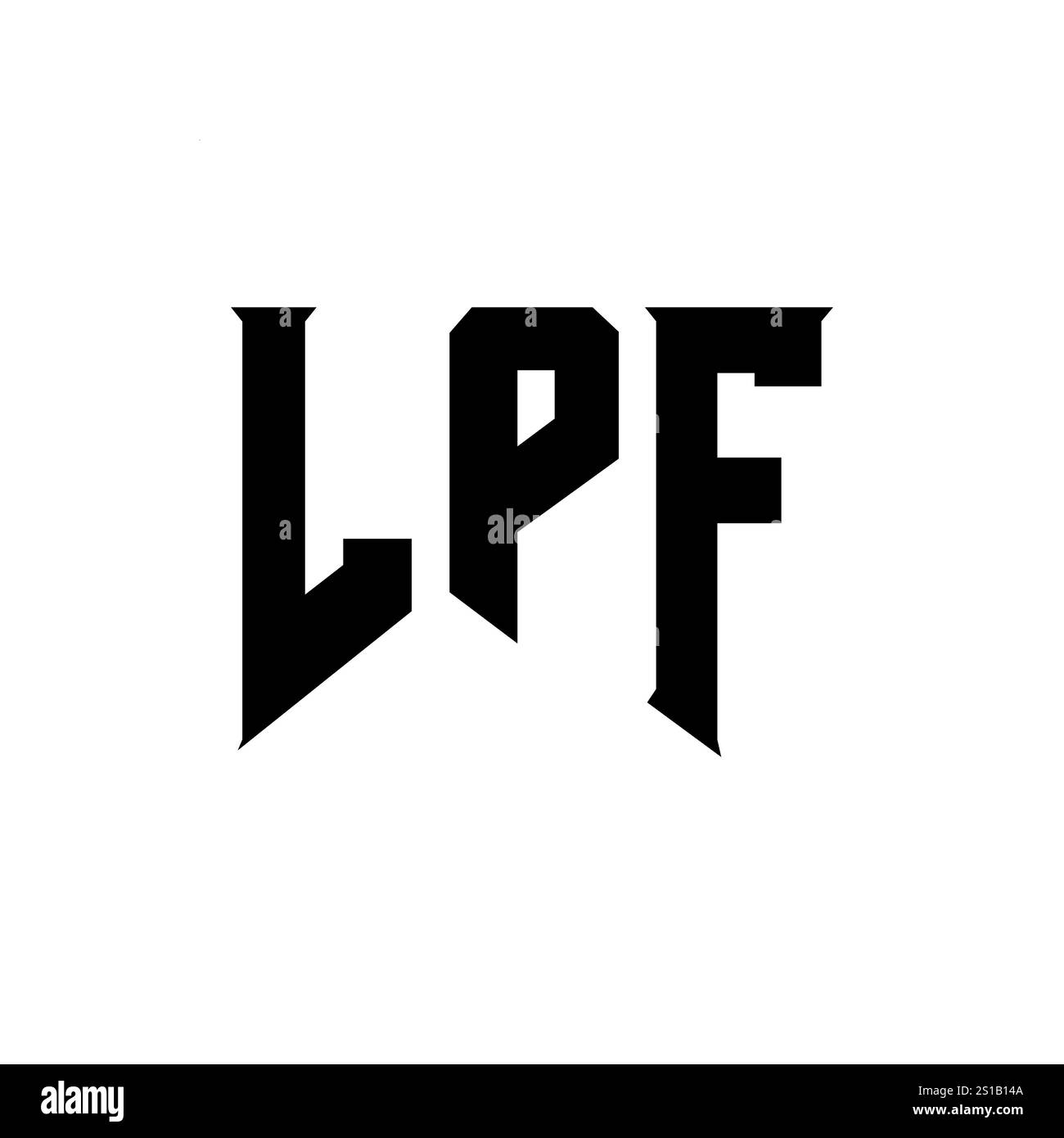 Lpf logo design hi-res stock photography and images - Alamy