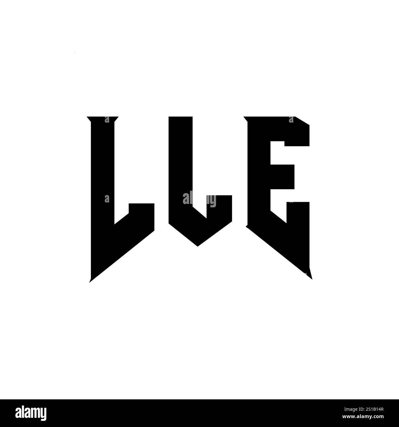 Lle logo design hi-res stock photography and images - Alamy