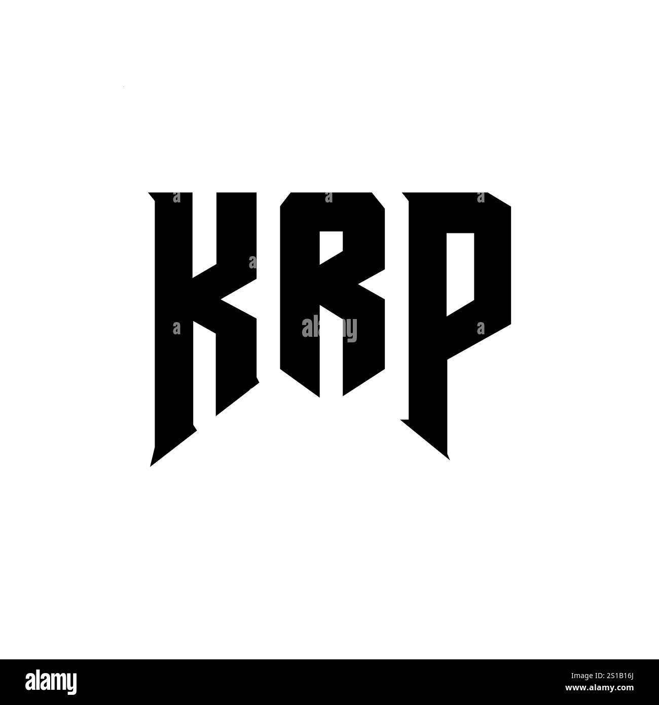 Krp logo design hi-res stock photography and images - Alamy