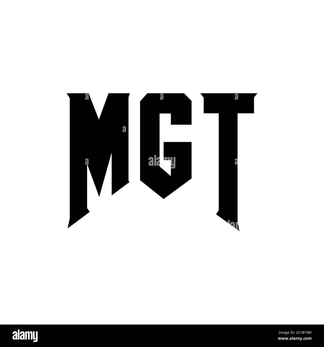 MGT letter logo design for technology company. MGT logo design black ...
