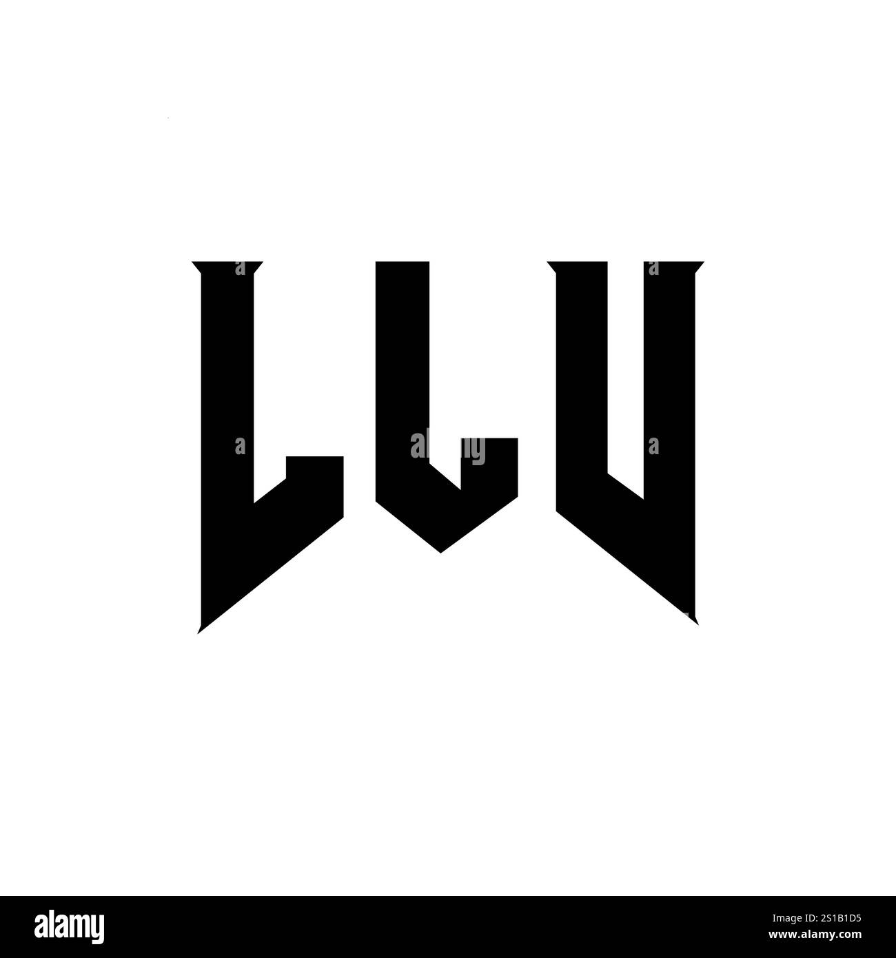 LLV letter logo design for technology company. LLV logo design black ...