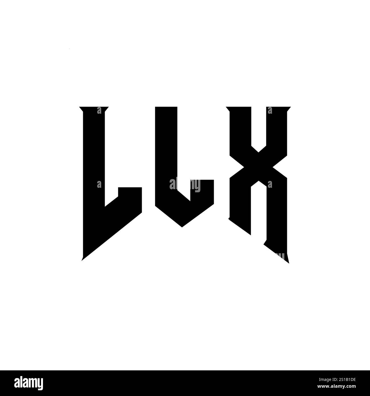 Llx logo design hi-res stock photography and images - Alamy