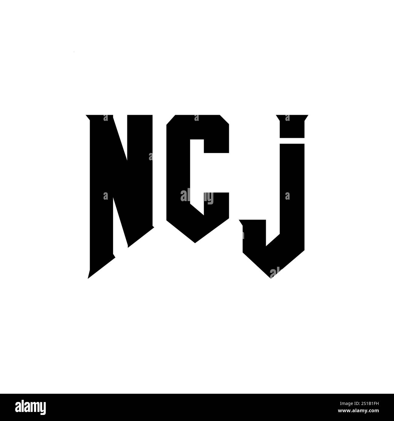 Ncj logo design hi-res stock photography and images - Alamy