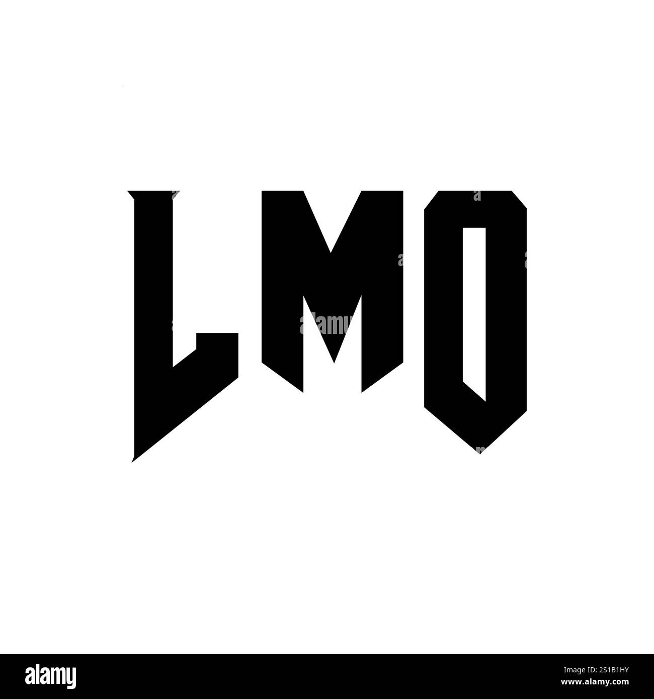 LMO letter logo design for technology company. LMO logo design black ...