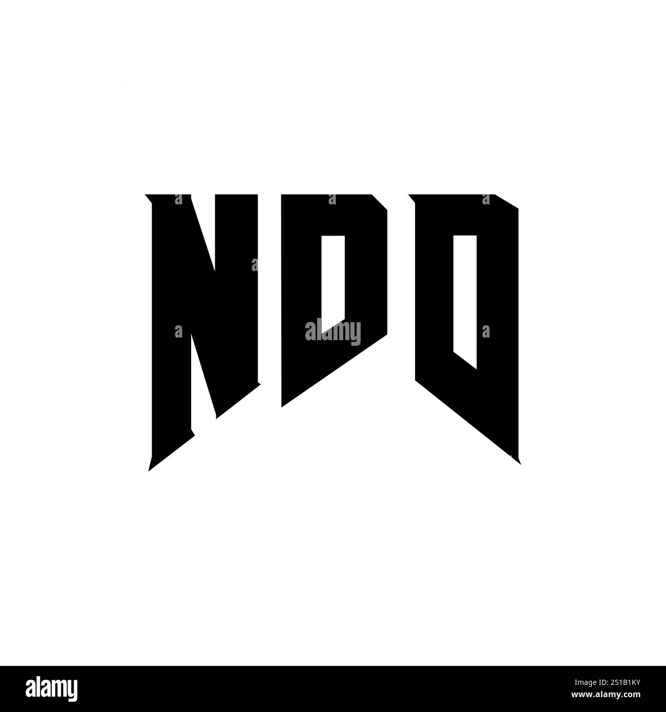 NDD letter logo design for technology company. NDD logo design black ...