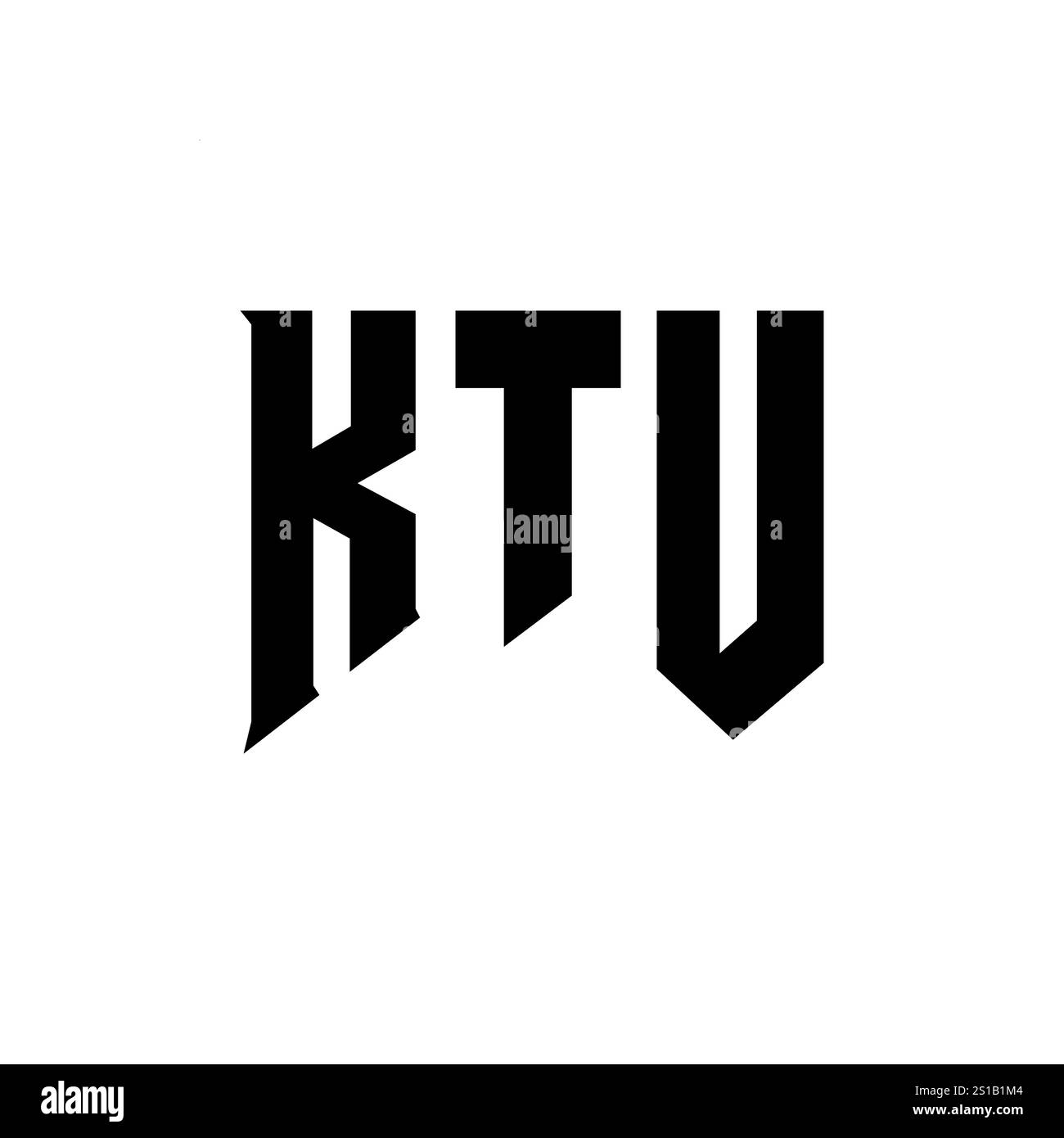 KTU letter logo design for technology company. KTU logo design black ...