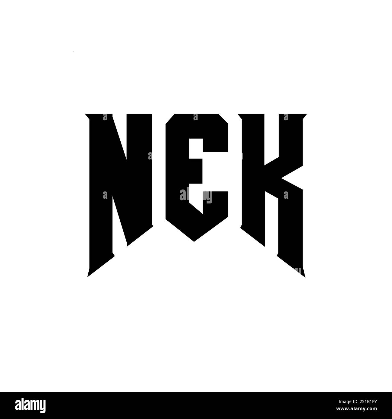 Nek logo design hi-res stock photography and images - Alamy
