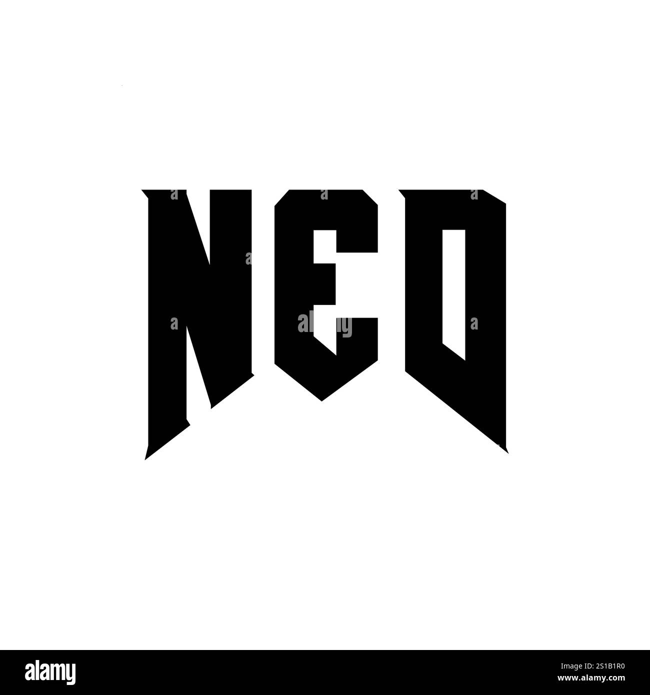 Ned logo design Stock Vector Images - Alamy