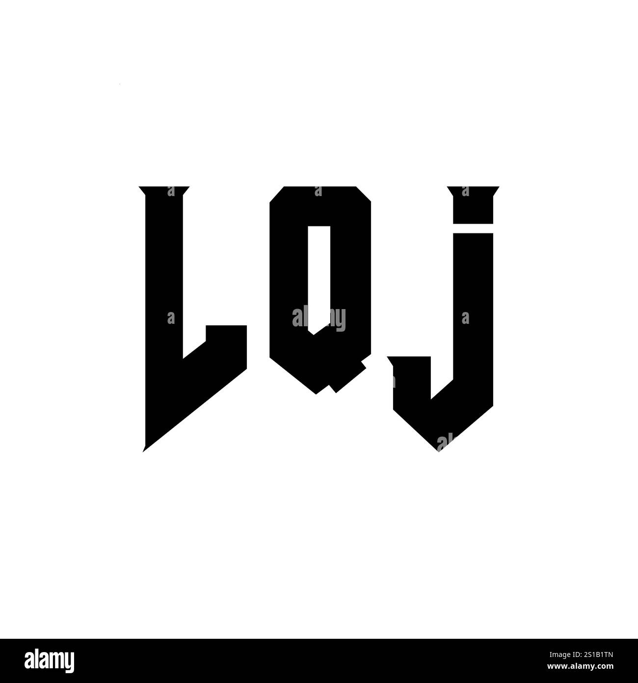Lqj logo design hi-res stock photography and images - Alamy