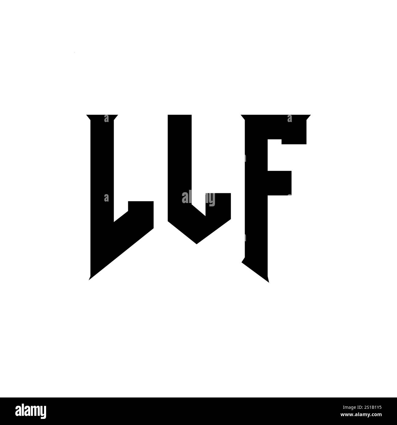 Llf logo design hi-res stock photography and images - Alamy