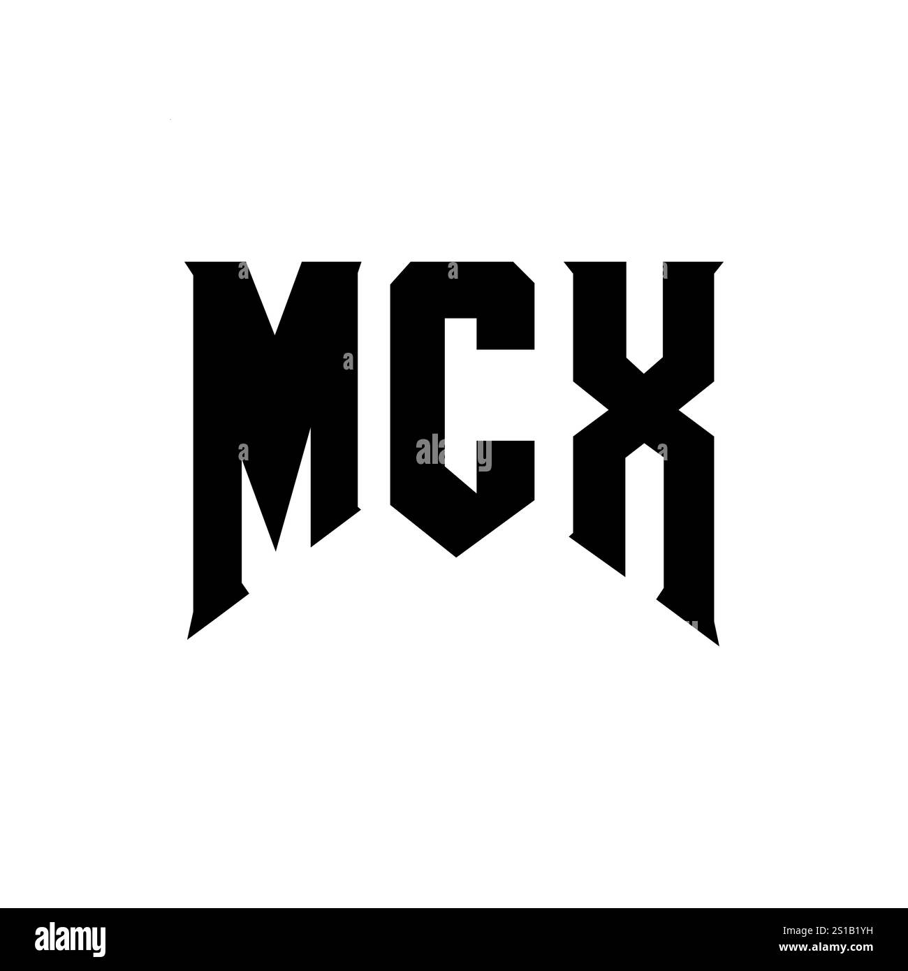 MCX letter logo design for technology company. MCX logo design black ...