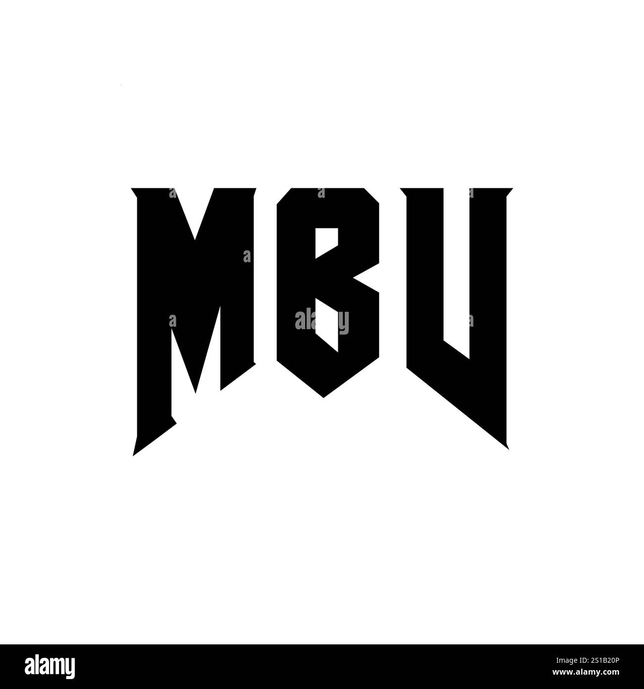 Mbv logo design hi-res stock photography and images - Alamy