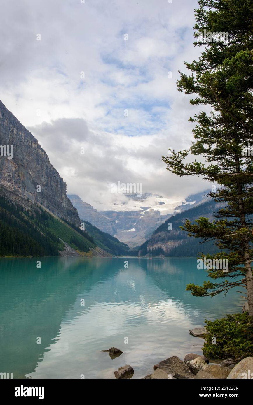 Moraine Lake in Alberta Canada Stock Photo - Alamy