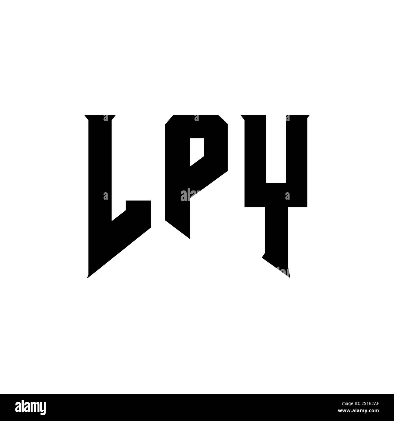 Lpy logo design hi-res stock photography and images - Alamy